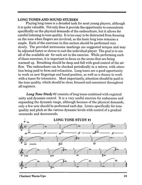 Burke, Kelly: Clarinet Warm-Ups | CAMco – CAMco Music, LLC