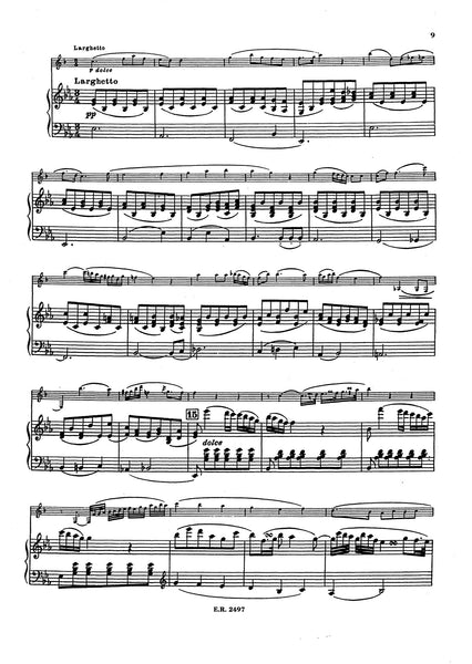 Mozart: Divertimento (from Clarinet Quintet K581) for Clarinet & Piano ...