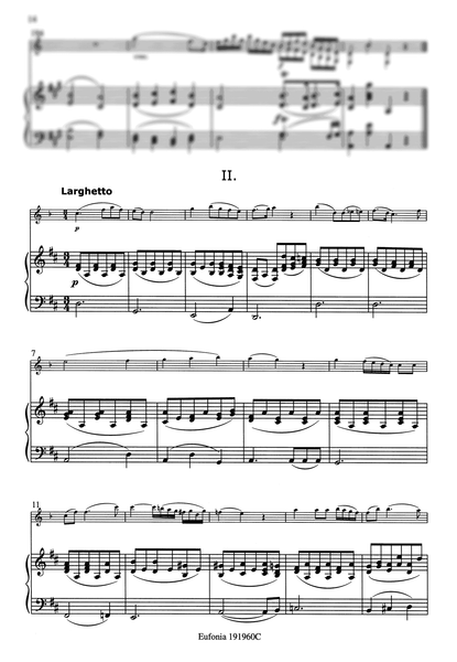 Mozart: Clarinet Quintet K. 581, for basset clarinet & piano | Eufonia ...