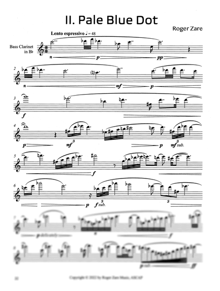 Roger Zare / Andy Hudson: Space Bass, advanced clarinet etudes | CAMco ...