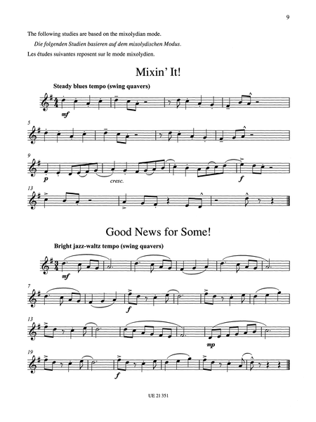 Rae, James: Jazz Scale Studies for Clarinet | CAMco – CAMco Music, LLC