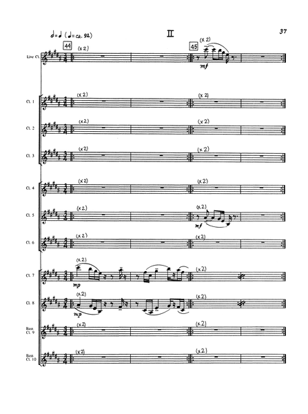 Reich, Steve: New York Counterpoint (solo part & score) | CAMco – CAMco ...