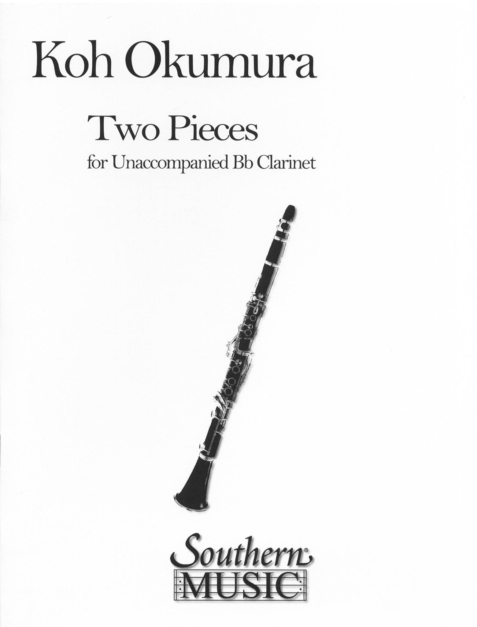 Okumura, Koh: Two Pieces for Unaccompanied Clarinet | CAMco – CAMco ...
