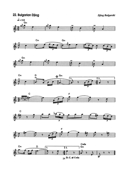 Galper, Avrahm: Klezmer Book for Clarinet | CAMco – CAMco Music, LLC