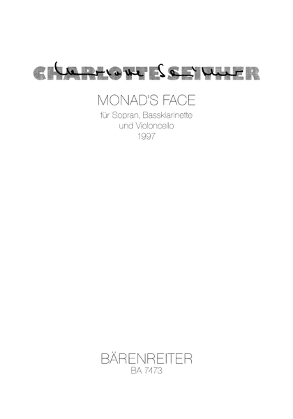 Seither: Monad’s face for Soprano, Bass Clarinet, & Cello trio | CAMco ...
