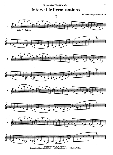 Opperman: Modern Daily Studies for the Clarinet, Book 3 | CAMco – CAMco ...