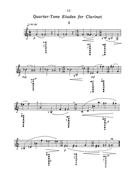 Caravan: Preliminary Exercises in Contemporary Techniques for Clarinet ...