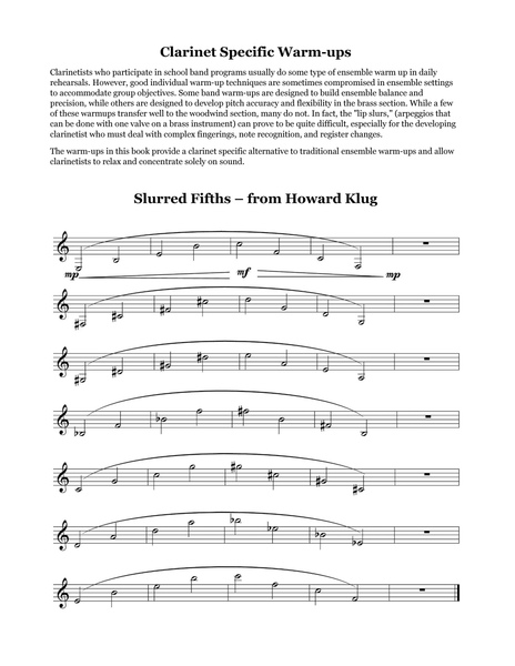 Corley, Paula: Daily Workouts for Clarinet | CAMco – CAMco Music, LLC