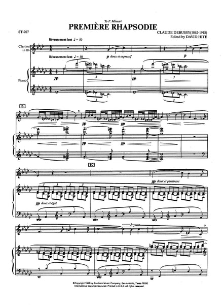 Debussy, Claude: Première rhapsodie | Southern Music – CAMco Music, LLC