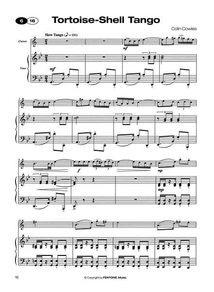 Cowles: A Tail or Two clarinet + piano, or audio accompaniment | CAMco ...