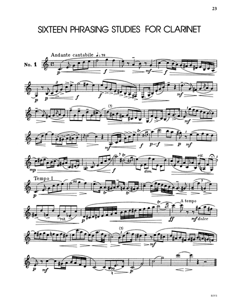 Complete Bonade: Compendium, 16 Phrasing Studies, & Orchestral Studies ...