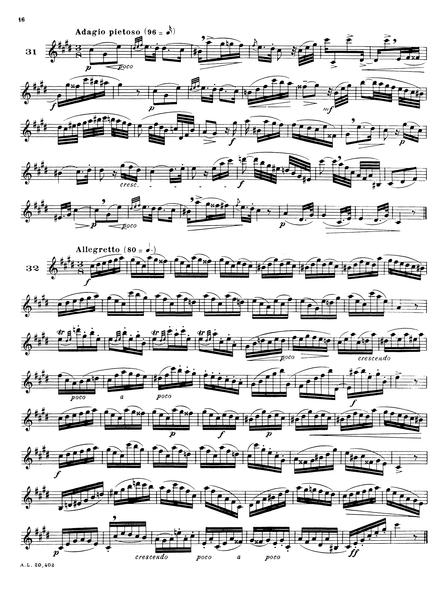 Ferling: 48 Études, Op. 31, edited and expanded by Marcel Mule | Leduc ...