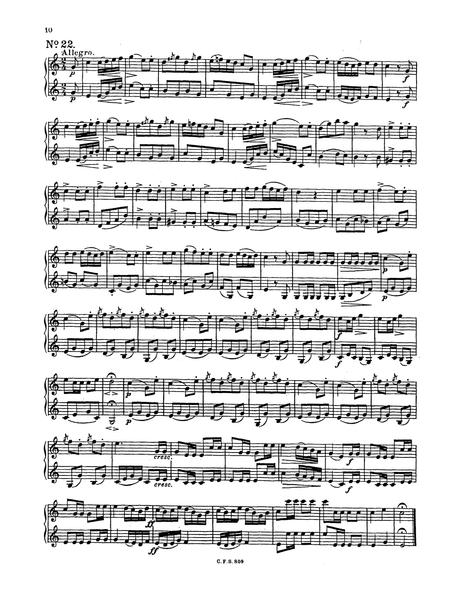 Küffner, Joseph: 24 Easy Instructive Clarinet Duets | CAMco – CAMco ...